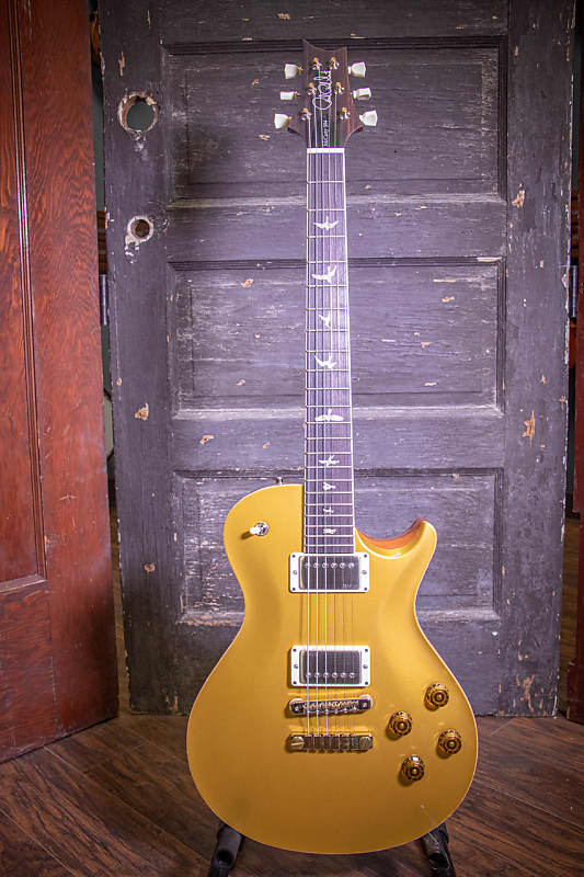 PRS McCarty 594 Singlecut Gold Top Electric Guitar w/Case | Reverb