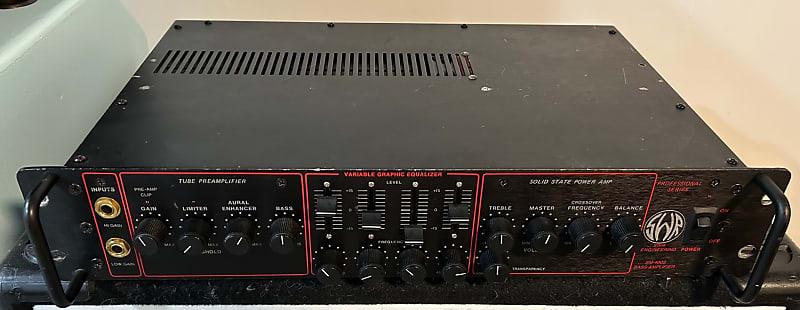 SWR SM-400S 1996 - Black / Red | Reverb