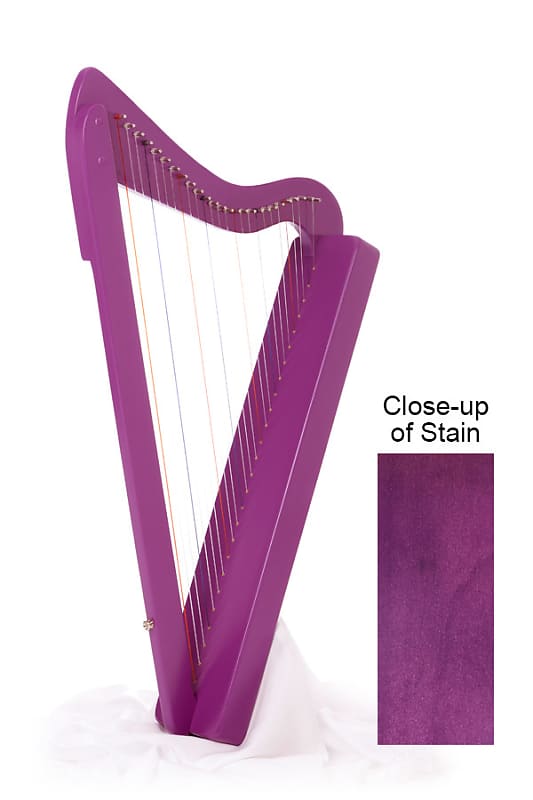 Rees Harps Harpsicle 26-String Harp Purple | Reverb