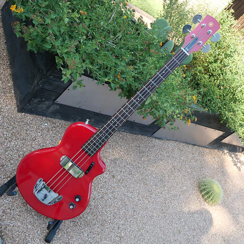 1974 Yamaha SB-30S short scale bass Red with original case | Reverb