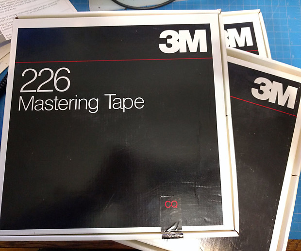 Reel to Reel Tape 3M 226 1/2" x 2500 ft Mastering New / | Reverb