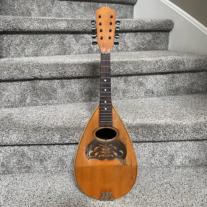 Antique RWB Bowlback Mandolin 1886 - Luthier Special | Reverb