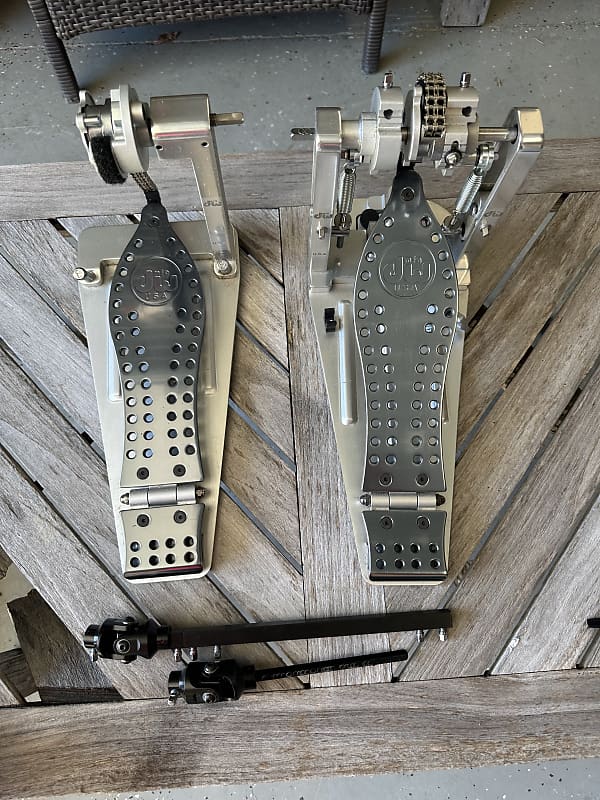 DW Machined Drive Chain pedal 2019 Silver | Reverb