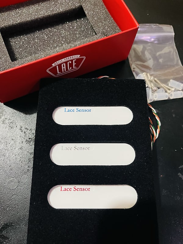 Fender Lace Sensors “Ultimate Triple Set” - White | Reverb