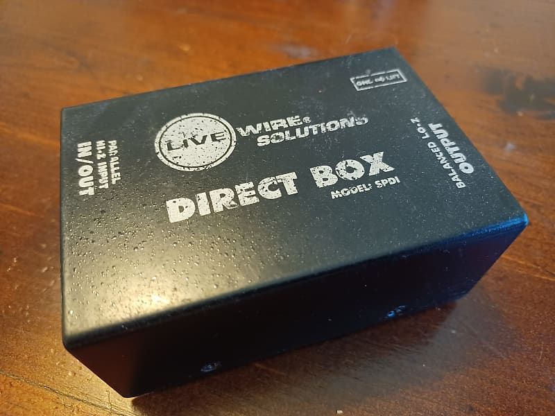 Live Wire Solutions direct box | Reverb