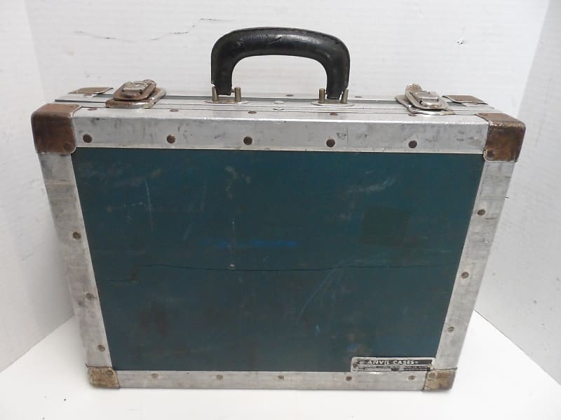 Vintage GENUINE ANVIL BRIEF CASE Briefcase ROAD FLIGHT TOUR | Reverb