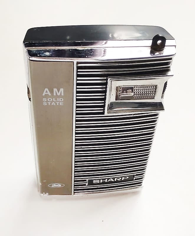 Vintage Sharp BP-10 AM Pocket Transistor Radio | Reverb Australia