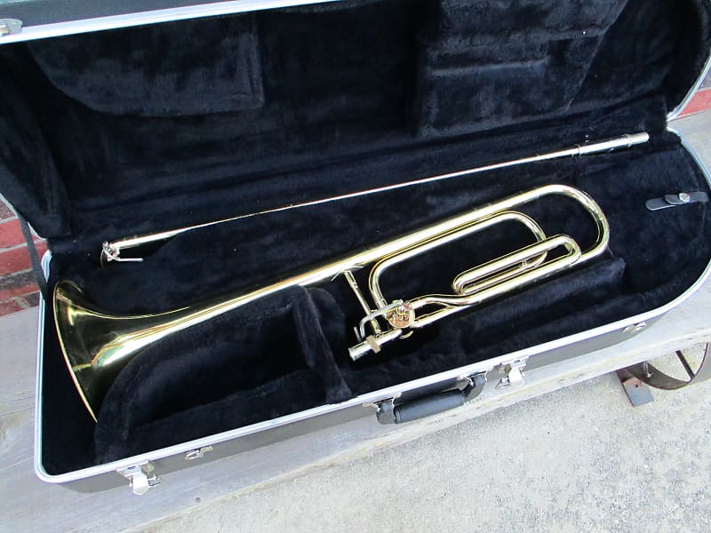 Conn 50H F Attachment Trombone 1990s - Clear-Lacquered Brass | Reverb