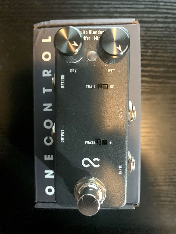 One Control Mosquito Blender Trail w/BJF Buffer 2022 Black | Reverb