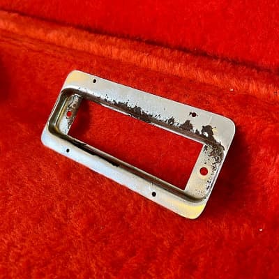 Rickenbacker 4001 bridge pickup surround 1970’s Chrome | Reverb