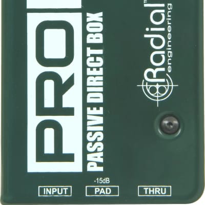 Radial ProDI 1-channel Passive Instrument Direct Box Bundle | Reverb