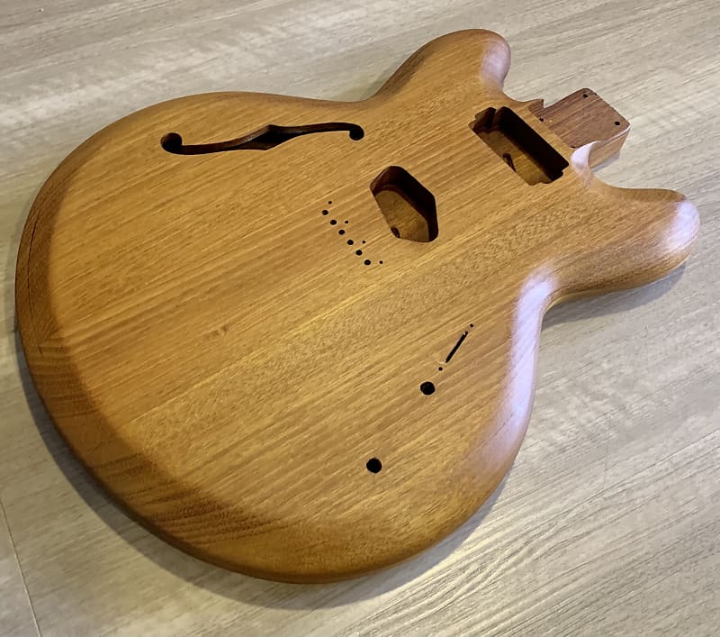 Weasel Guitars 335/Tele Hybrid Semi-Hollow body Brazilian | Reverb