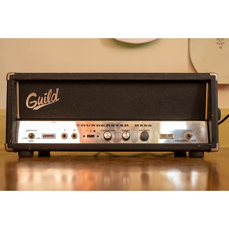 Vintage Guild Thunderstar Bass Amp Head fully serviced & | Reverb