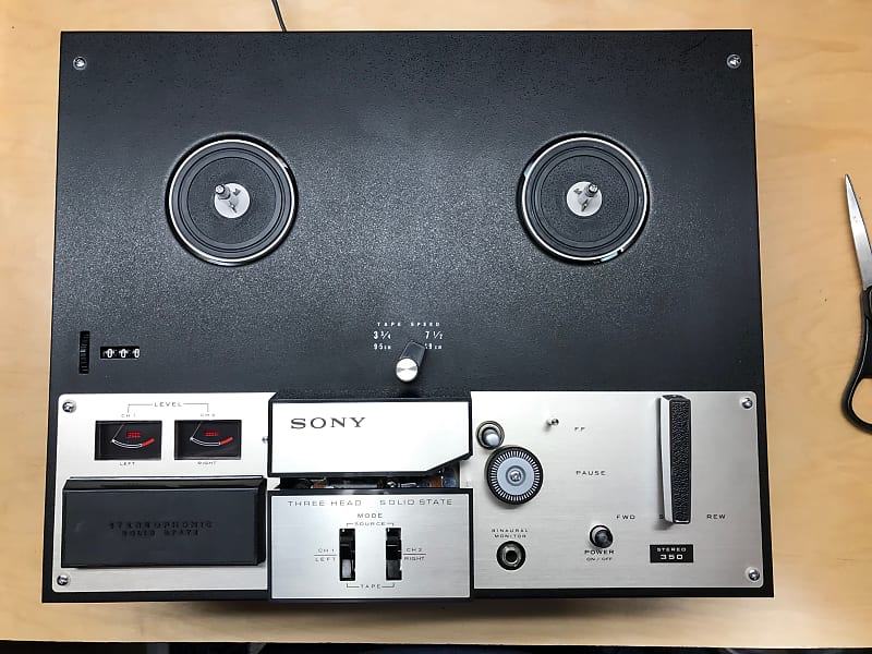 Sony Tapecorder TC-350 1968 | Reverb Australia