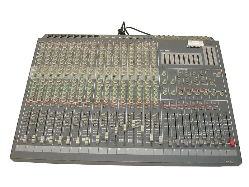 Tascam M1600 16-channel Mixing Console Mixer | Reverb