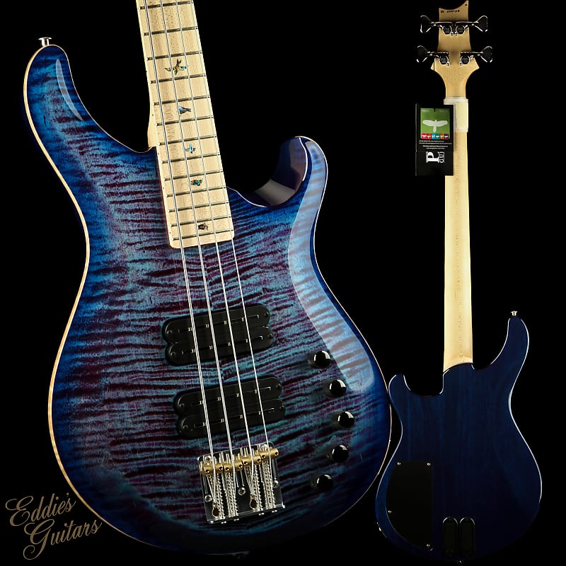 PRS Grainger 4 String Bass - Violet Blue Burst | Reverb