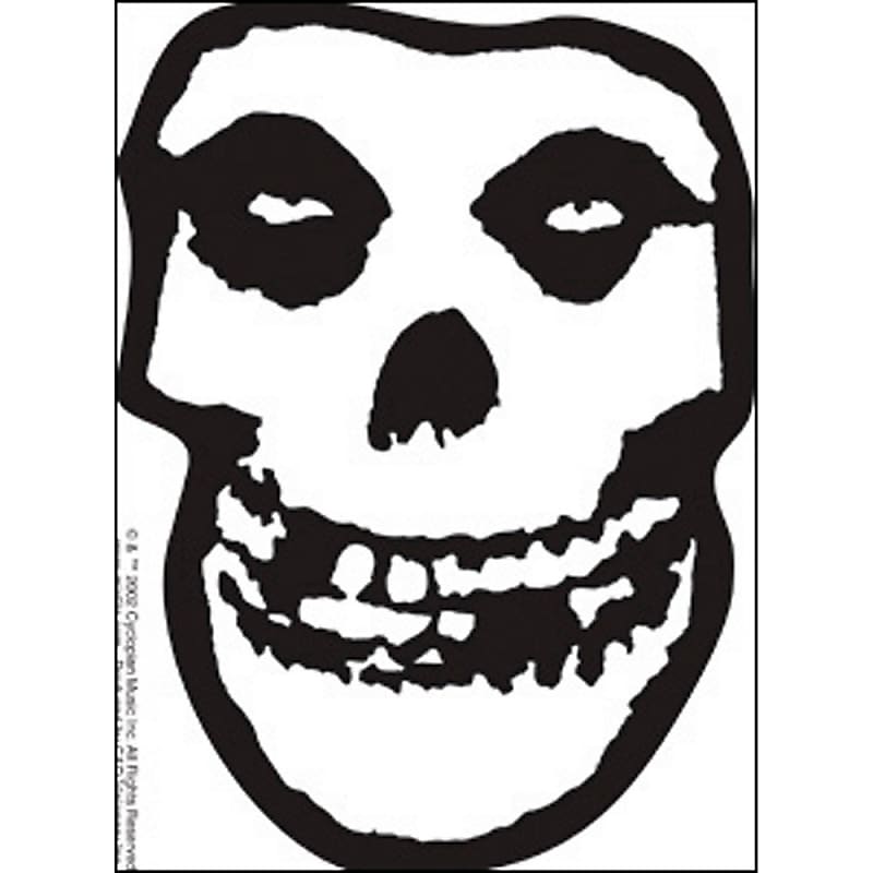 C&D Visionary Misfits Skull Sticker | Reverb
