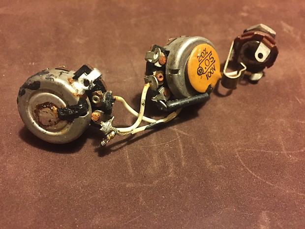 Vintage Fender Precision Bass Pots 1973 1974 | Reverb