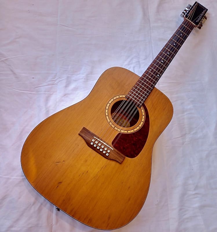 Simon & Patrick 12 String Dreadnought Natural | Reverb