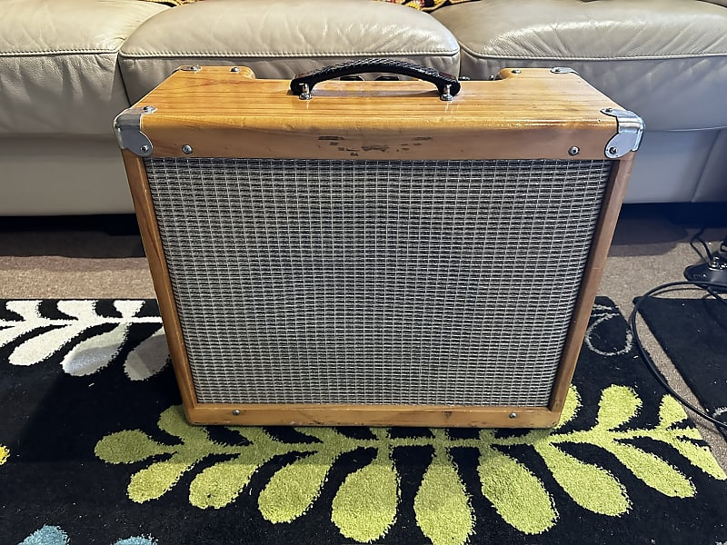 John Aherne 57 Tweed Deluxe 5E3 Amp, Lacquered solid Pine | Reverb