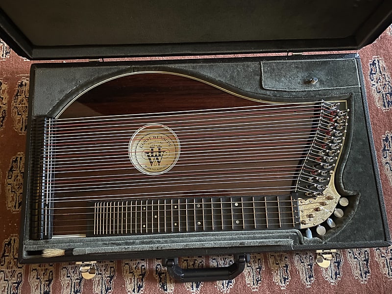 MINT $2500 Wunsche Left Handed Concert Zither Lefty lap harp | Reverb