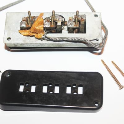 RARE Vintage 1955 Gibson Les Paul Custom Staple Alnico V | Reverb