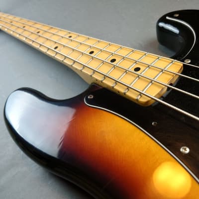 Fernandes Precision Stone Logo FPB-65 late 70's | Reverb