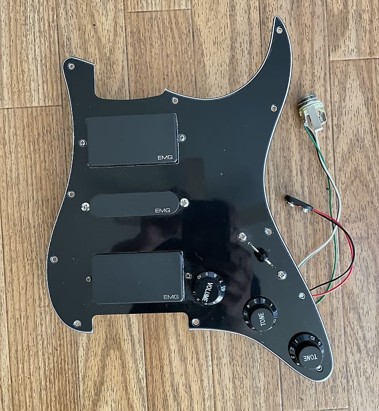 EMG Loaded Pickguard - Mint - 81/S/81 - HSH | Reverb