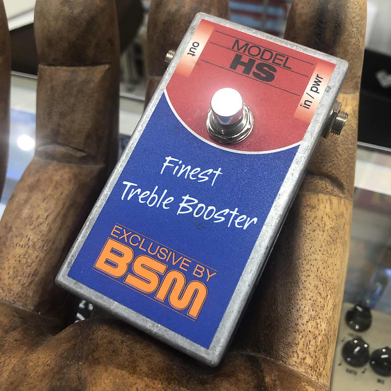BSM Model HS Finest Treble Booster RARE | Reverb UK