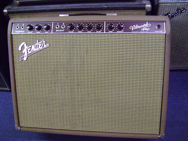 Fender Vibroverb BROWN | Reverb