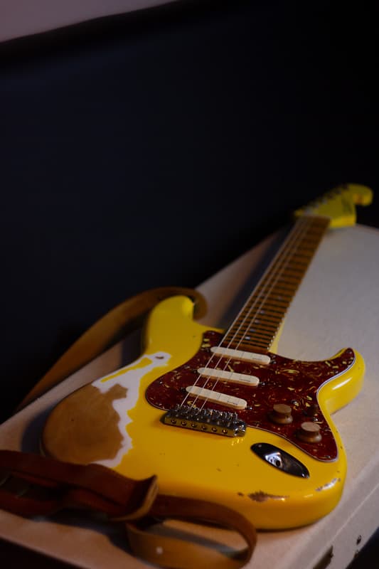 SWFT GTRS Swell 2023 Strat style Yellow relic | Reverb UK