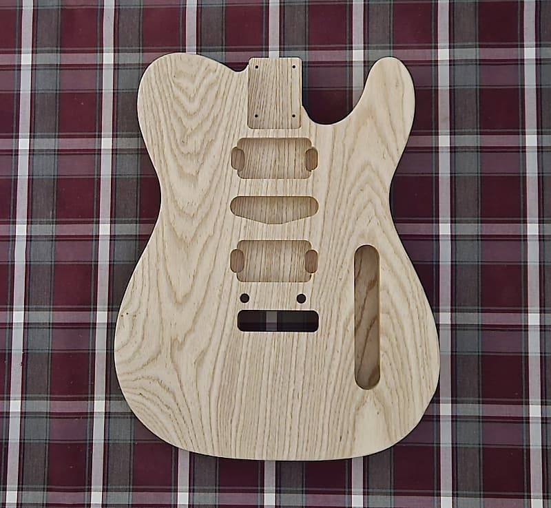 Woodtech Routing - 2 pc Swamp Ash HSH & Tremolo - Arm & Belly | Reverb