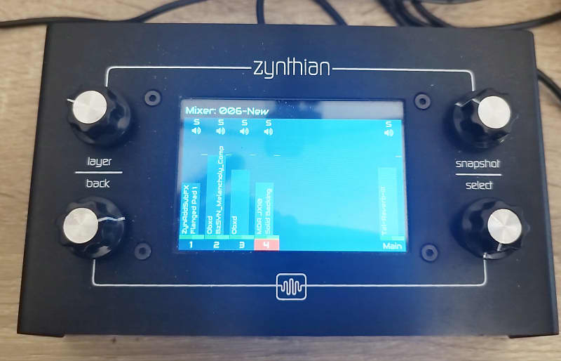Zynthian v2 - 16 part Multi-timbral Digital Synthesizer | Reverb