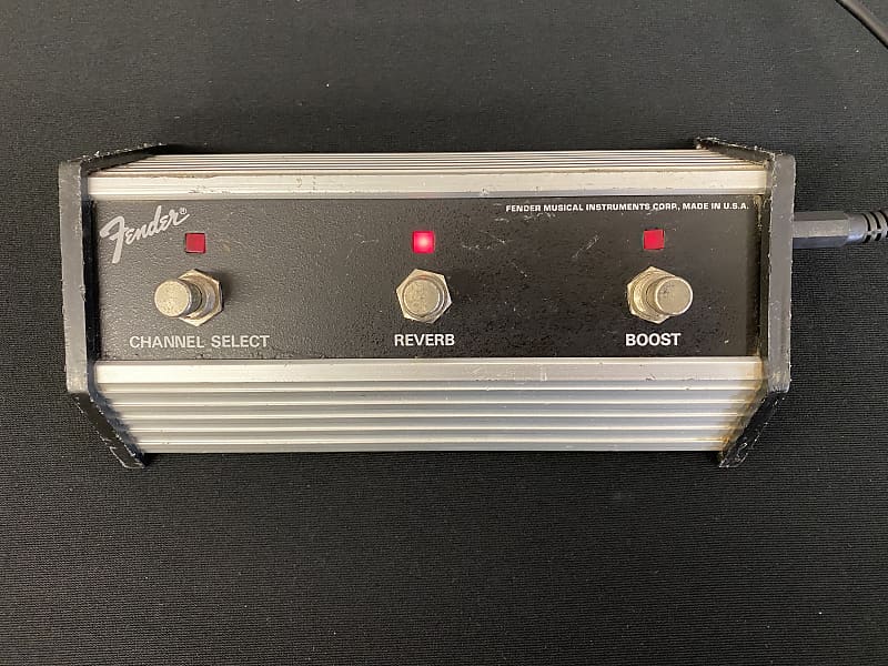 Vintage Fender 3-Button Amp Footswitch 80s / 90s - Tested & | Reverb