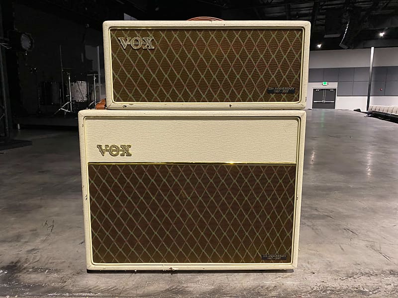 Vox AC30 Heritage Handwired 50th Anniversary Head and Cab | Reverb