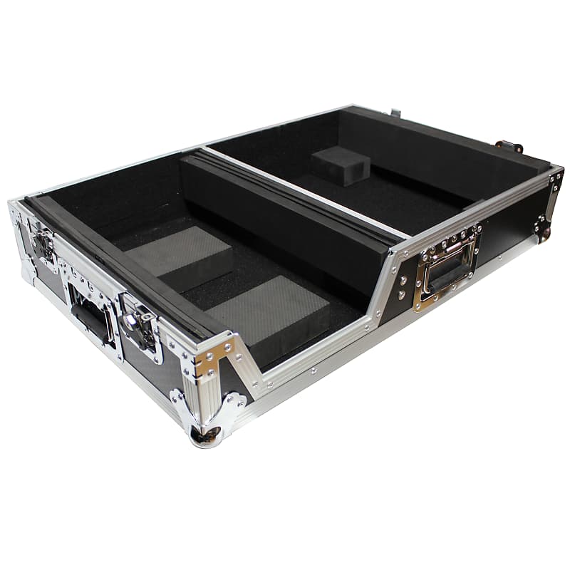 PROX Flight Road Case for DJ Single Turntable In Battle Mode | Reverb