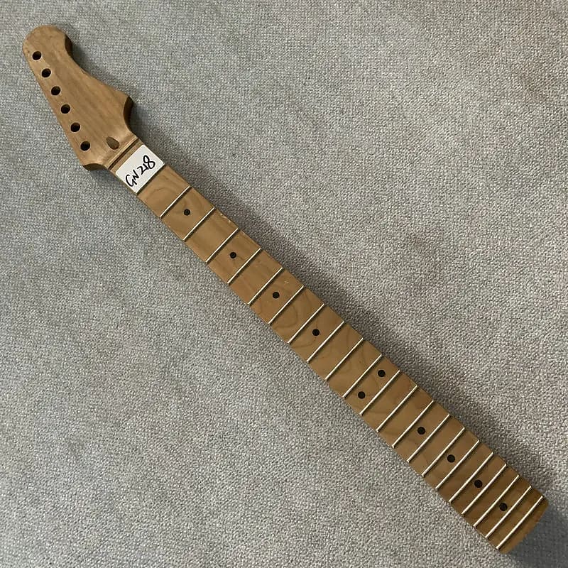 Roasted Maple Wood Stratocaster Strat Style Guitar Neck | Reverb