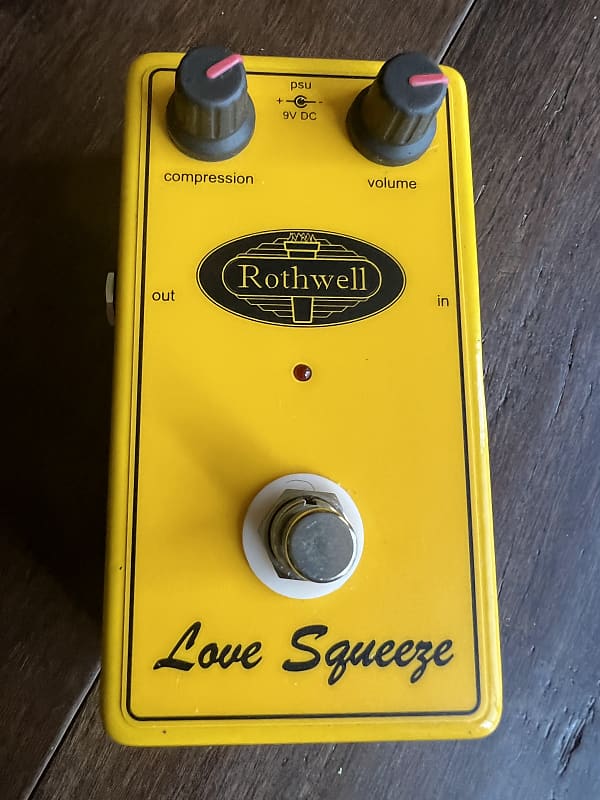 Rothwell Love Squeeze - Yellow | Reverb