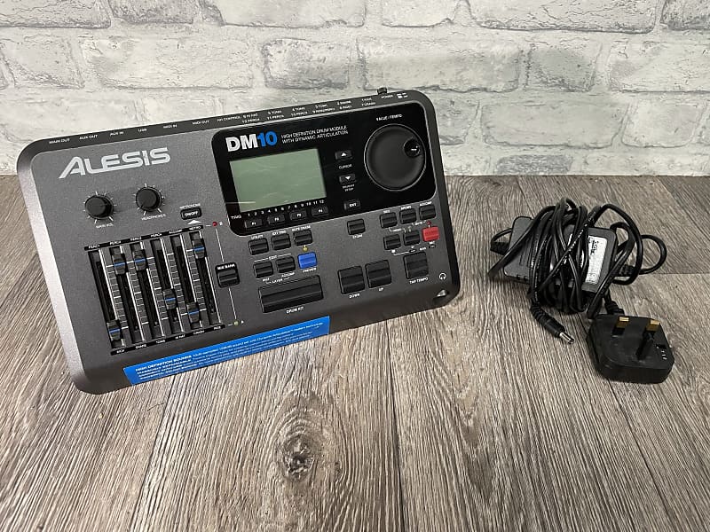 Alesis DM10 Electronic Drum Module Brain / c/w Power Adapt | Reverb
