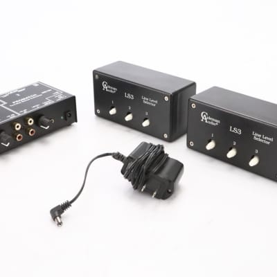 2 Coleman Audio LS3 Line Level Selectors & Rolls Promatch | Reverb