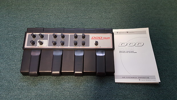 DOD TR3M Metal Guitar Effects System - NOS! | Reverb