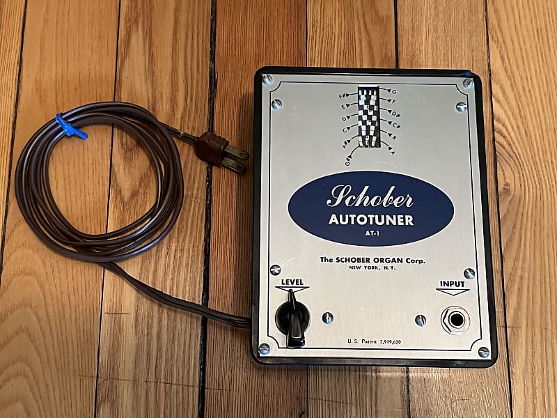 Vintage Schober AT-1 Autotuner Tube Strobe Tuner 1960s | Reverb