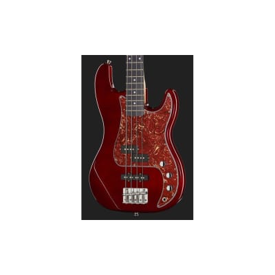 Harley Benton PJ-4 HTR Deluxe Series Hot Rod Trans Red | Reverb