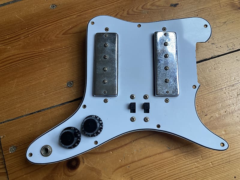 Vintage Satellite Bass Guitar Loaded Scratchplate Pickups | Reverb