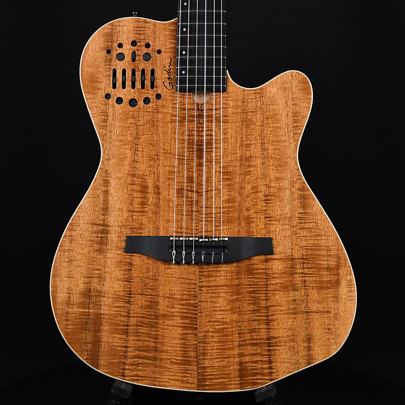 Godin ACS Nylon SA Extreme Koa HG Natural Richlite | Reverb