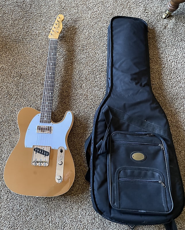 Fender HYBRID " Custom " Telecaster 2019 - Gold Metallic | Reverb