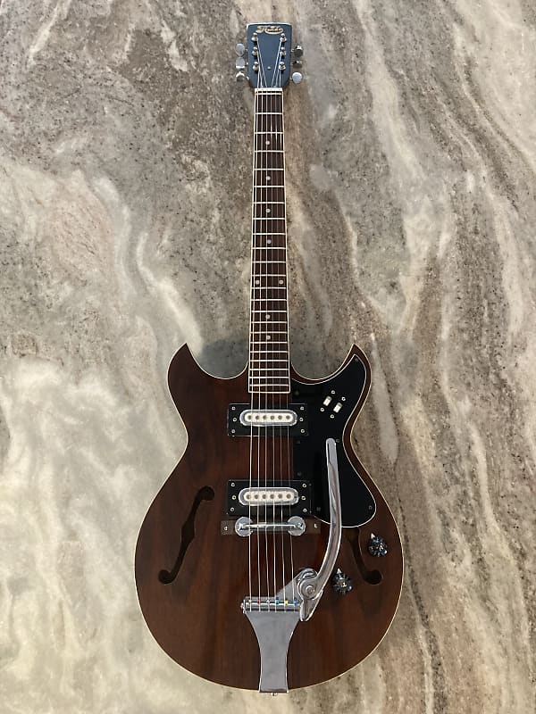 Hondo / Samick H-500 Semi-Hollow Body Electric Guitar - | Reverb