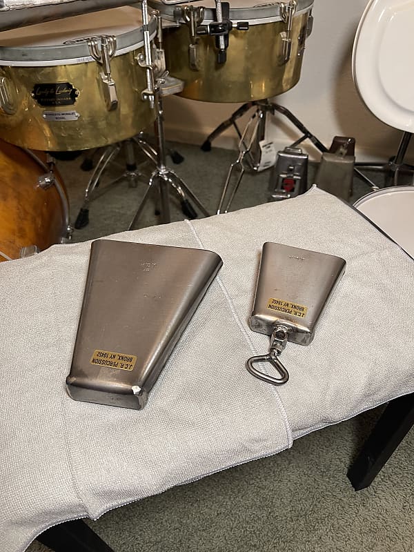 JCR Percussion Cha cha bell & Bongo bell | Reverb