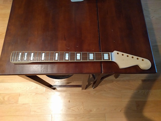 Fender MIJ Jazzmaster Neck Bound with Block Inlays Natural | Reverb
