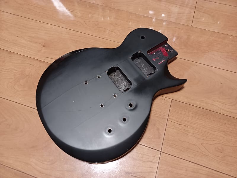 ESP LTD Eclipse Body Satin Black Les Paul Kind | Reverb
